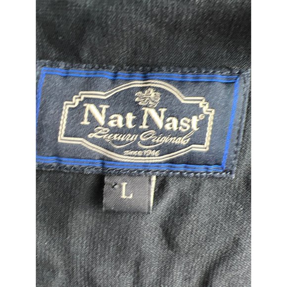 Nat Nast | Shirts | Nat Nast Mens Button Down Silk Shirt | Poshmark